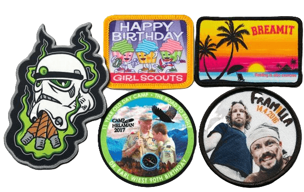Customize Printed Patches Online From $0.21 | 4inCustompatch®